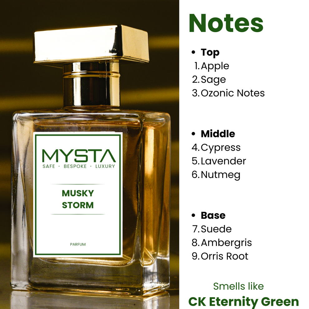 Musky Storm | Calvin Klein Eternity – Mysta Scents